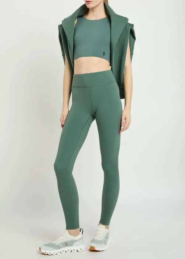 On Core 2-in-1 Stretch-jersey Crop Top