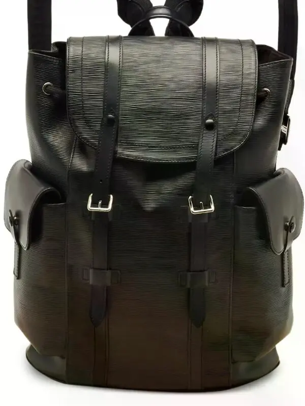 LOUIS VUITTON Christopher Pm Epi Leather Backpack