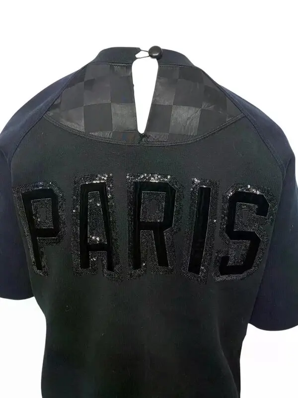 LOUIS VUITTON Paris Embellished Dress