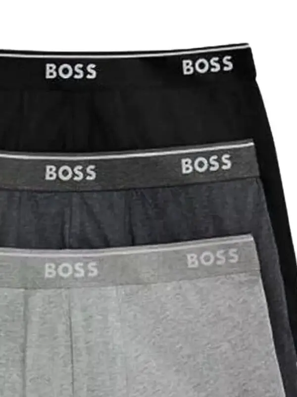 Hugo Logo-detail Boxers - Black