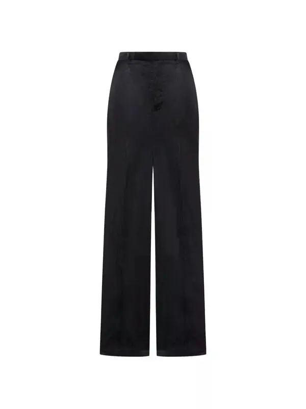 Rick Owens Pressed-crease Tailored Trousers