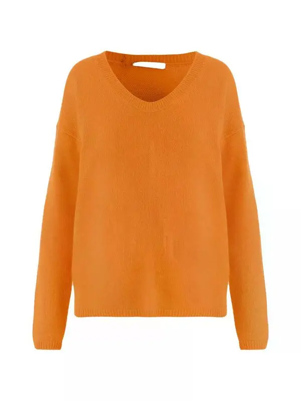 ALLUDE V-neck Sweater