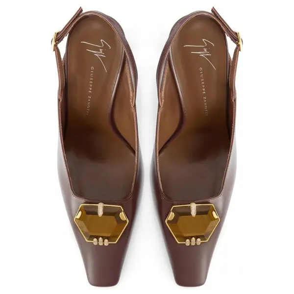GIUSEPPE ZANOTTI Brendha Iside 90 Pumps - Brown