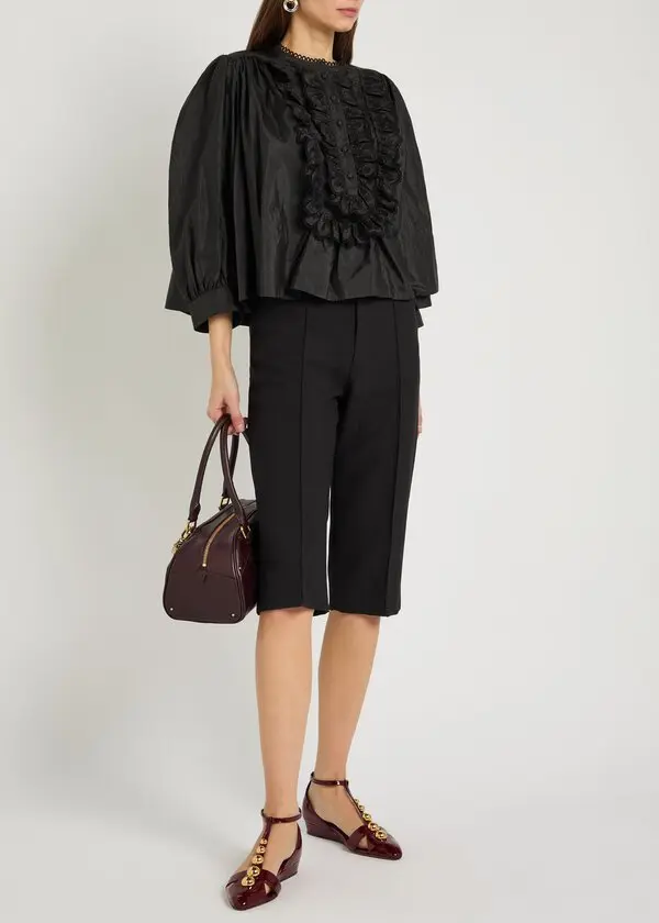 Chloé Ruffled Shell Blouse