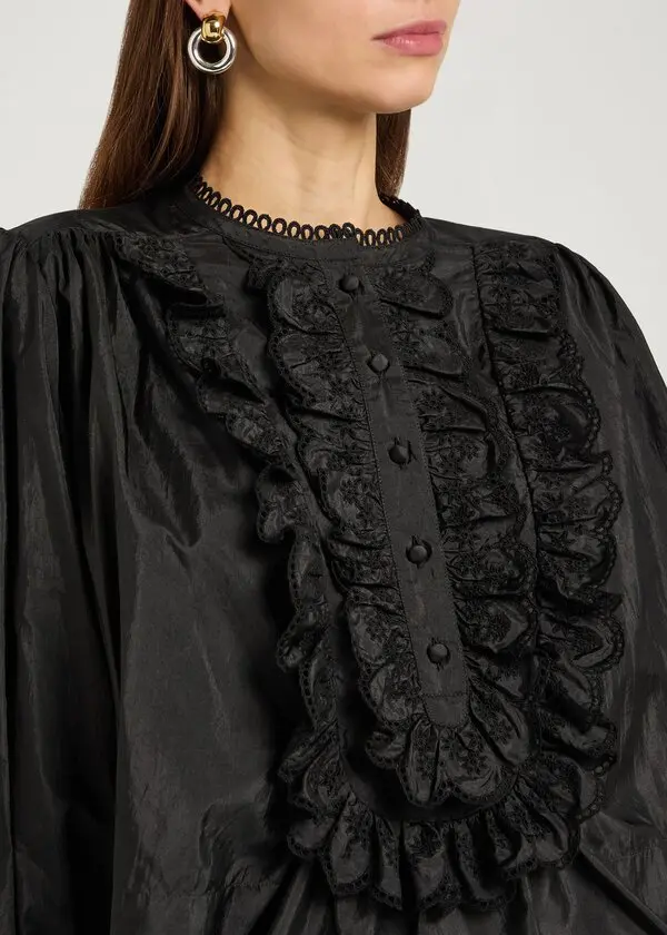 Chloé Ruffled Shell Blouse