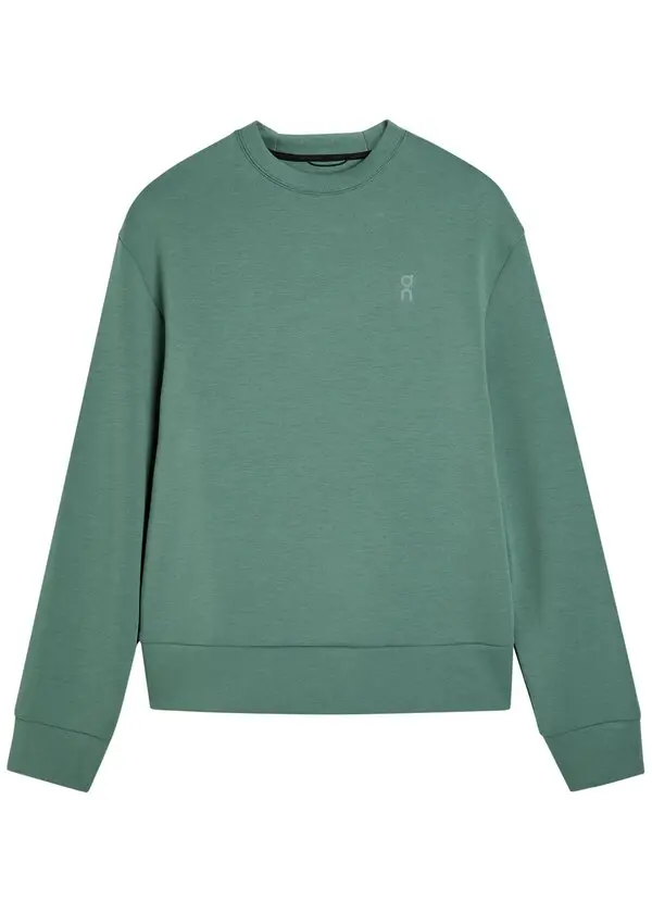 On Cotton-blend Relaxed Fit Sweatshirt
