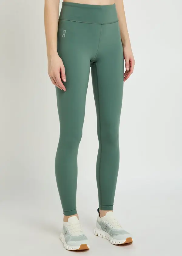 On Core Logo Stretch-jersey Leggings