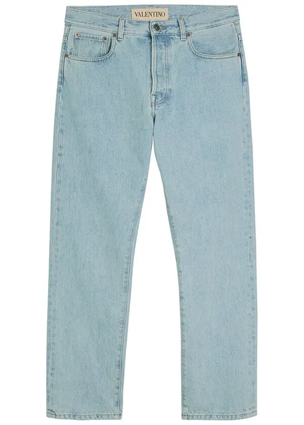 Valentino Garavani Straight-leg Jeans - Denim