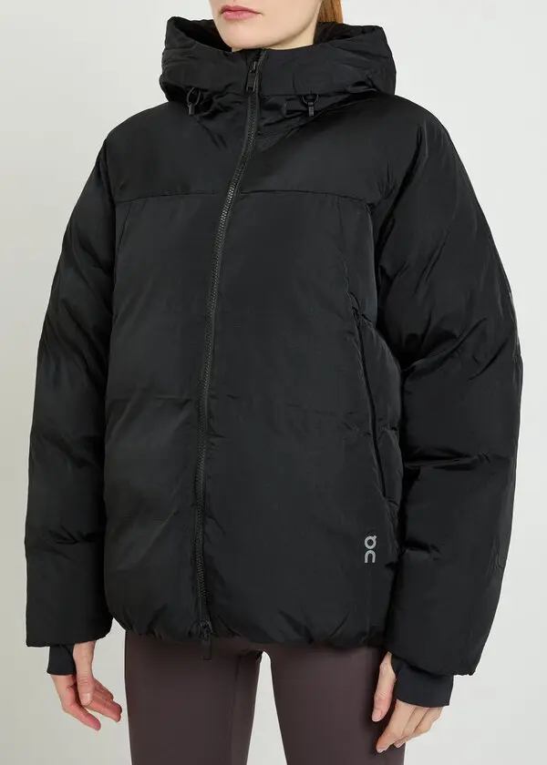 On All-day Padded Hooded Nylon Jacket