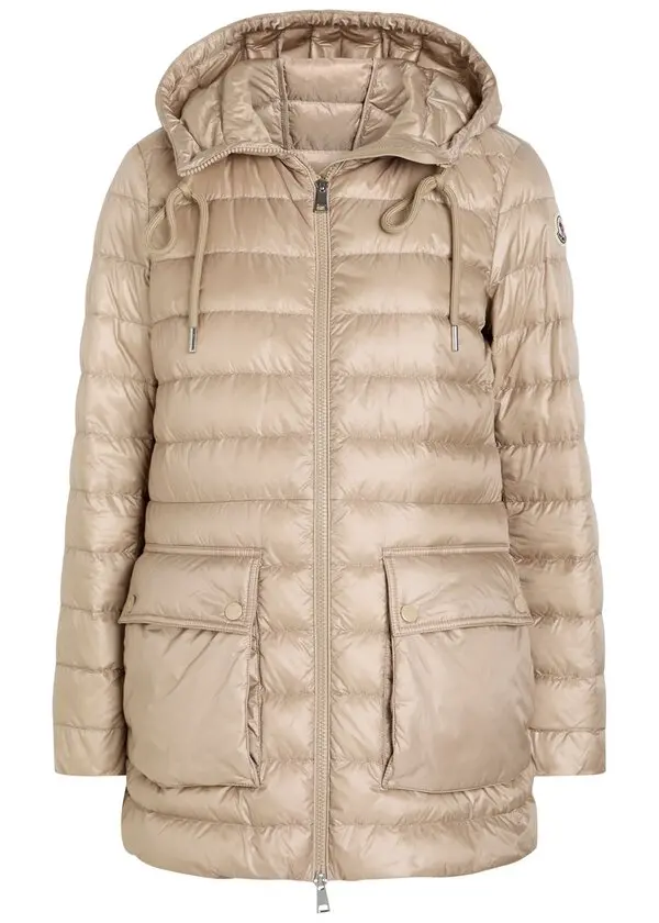 Moncler Jasmin Padded Hooded Shell Parka