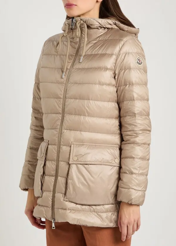 Moncler Jasmin Padded Hooded Shell Parka