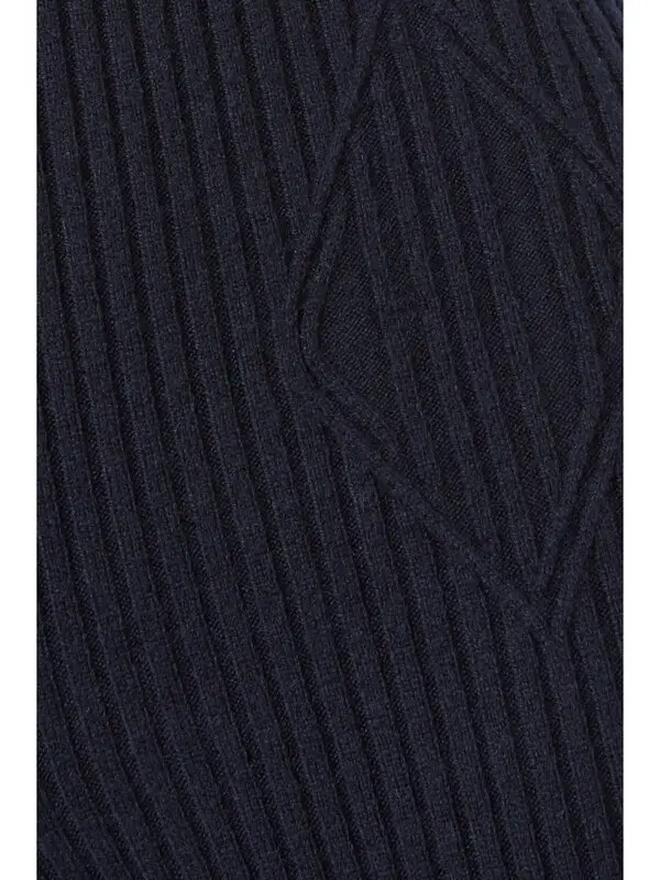 Chloé Ribbed Wool-blend Flared Pants
