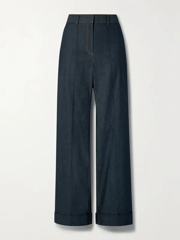 Adam Lippes High-rise Wide-leg Jeans