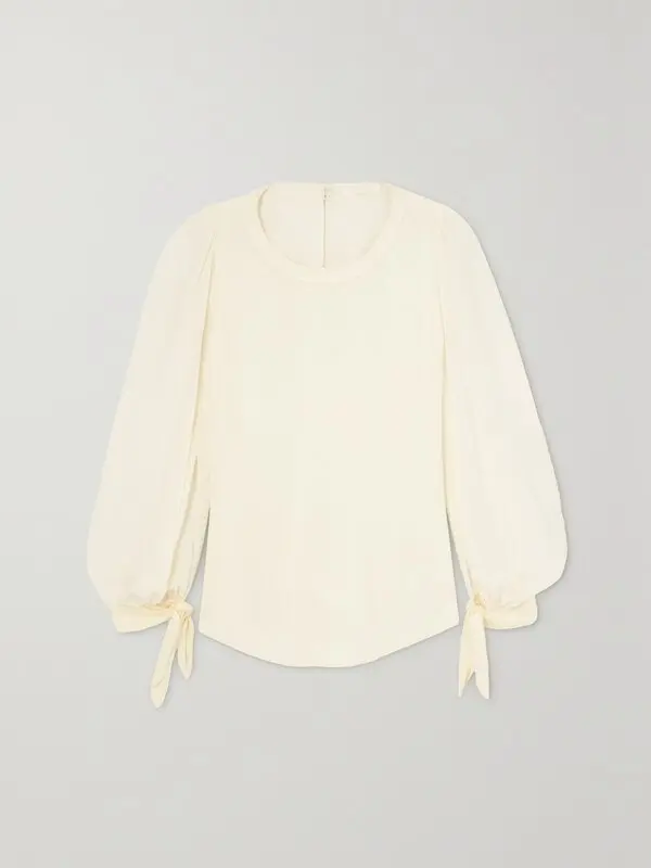 Chloé Silk Crepe De Chine Blouse