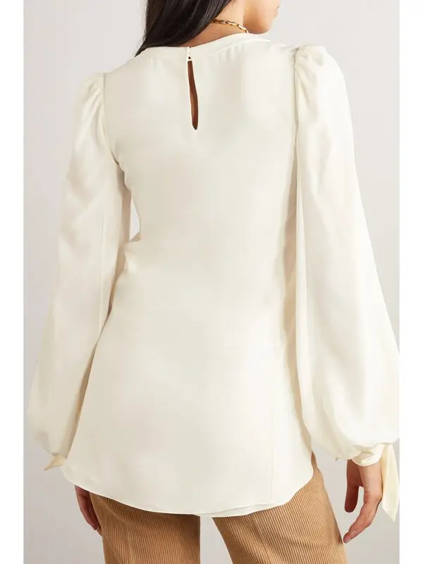 Chloé Silk Crepe De Chine Blouse