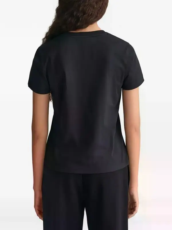 Gant Short-sleeved T-shirt - Black