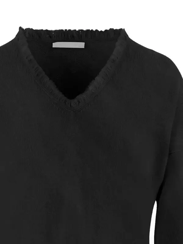 ALLUDE V-neck Sweater
