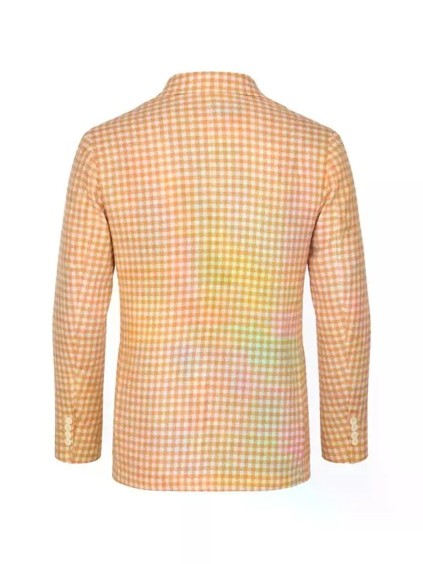 SARTORIO NAPOLI Gingham-check Sport Jacket