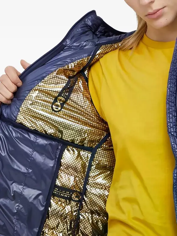 Columbia Hooded Puffer Jacket - Blue