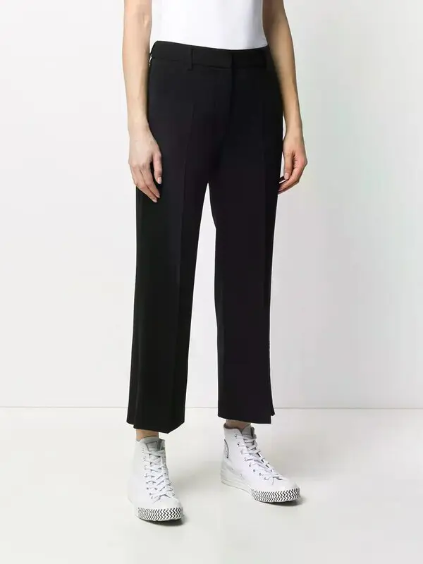 Alberto Biani Cropped Bootcut Trousers