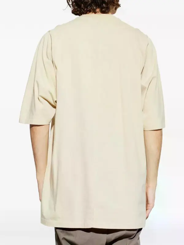 Rick Owens Seam Detail T-shirt - Neutrals