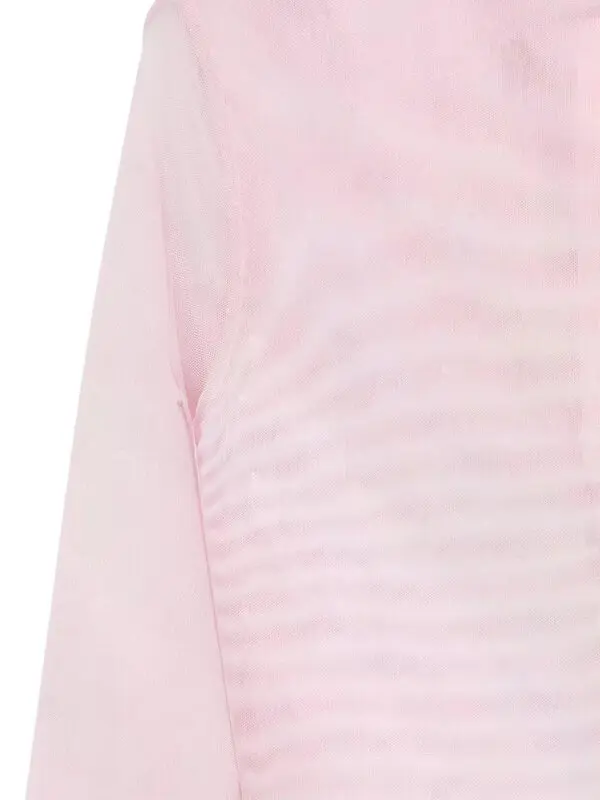 ATU BODY COUTURE Long-sleeved Turtleneck Bodysuit - Pink