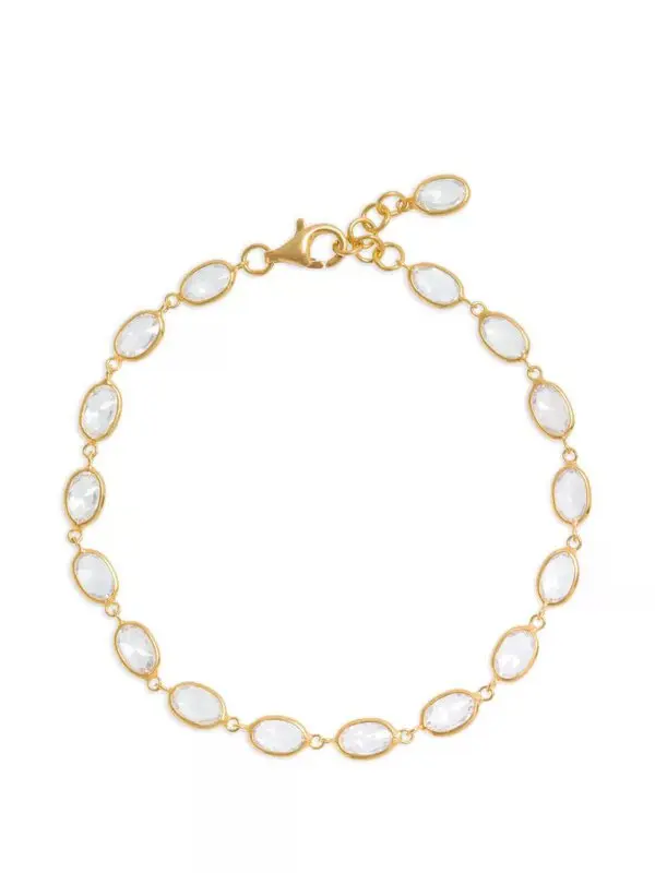 FREYA ROSE 18k Yellow Oval-design Bracelet - Gold