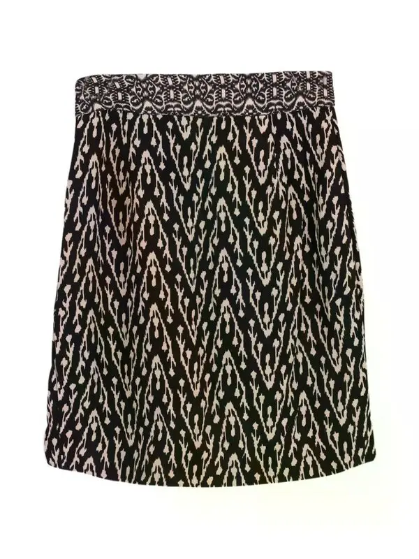 Ba&sh Printed Wrap Skirt