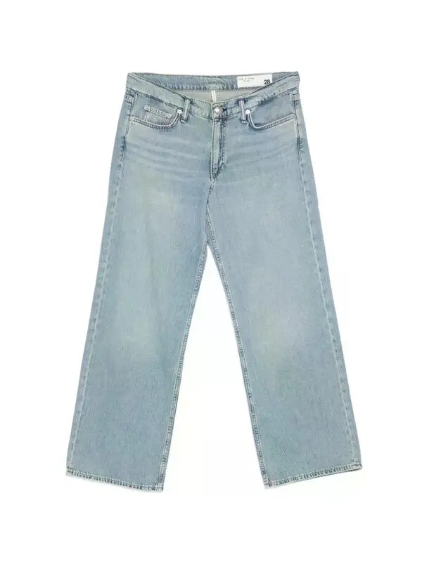 Rag & Bone Saige Straight-leg Jeans