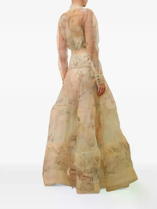 Zimmermann Rebellion Shirt - Nude
