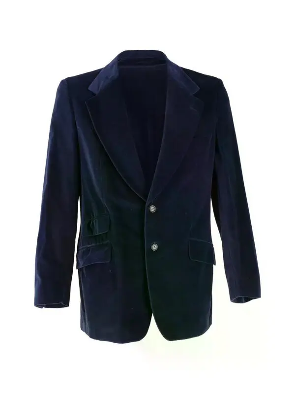 Gucci Velvet Single-breasted Blazer