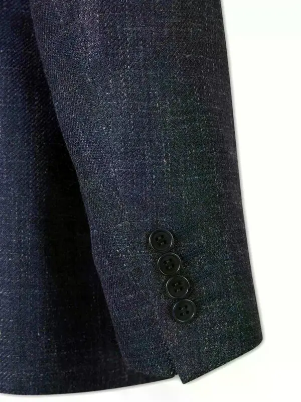 Canali Single-breasted Blazer - Blue