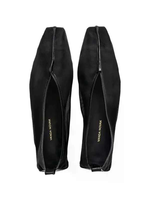 VANDA NOVAK Elin Mesh Ballet Flats