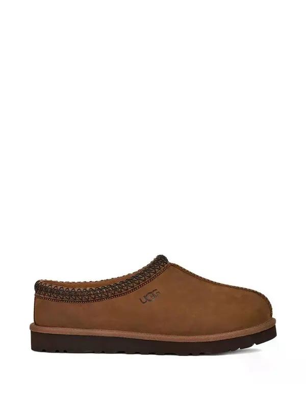 UGG Tasman Ii Braided Leather Slippers - Brown