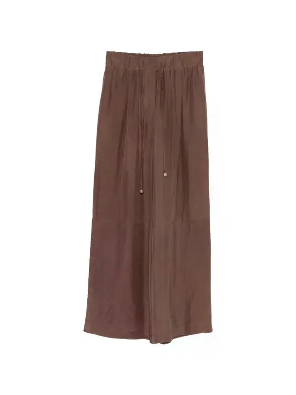 ALYSI Drawstring Straight Trousers