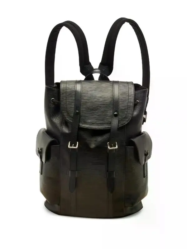 LOUIS VUITTON Christopher Pm Epi Leather Backpack - Black