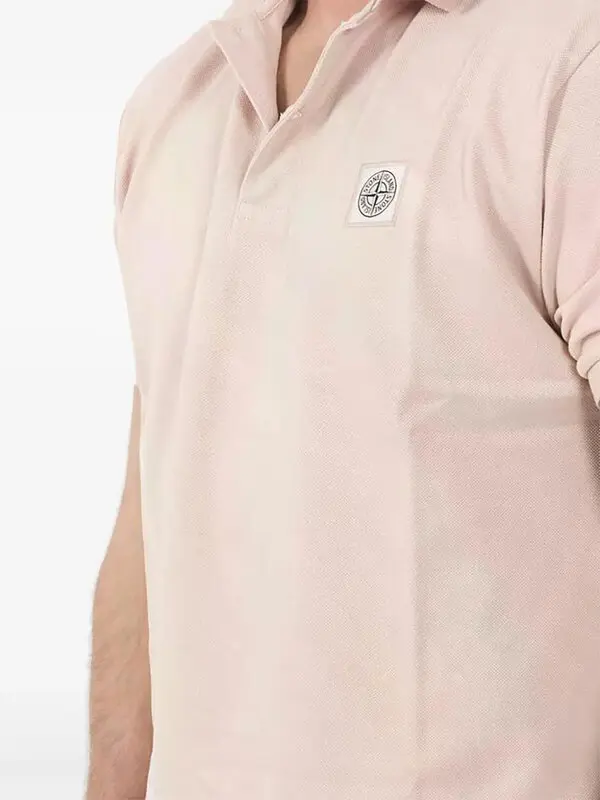 Stone Island Logo-patch Polo Shirt
