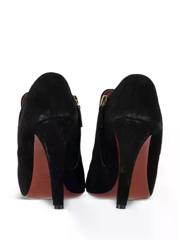 Gucci Mischa Tassel Detail Ankle Boots