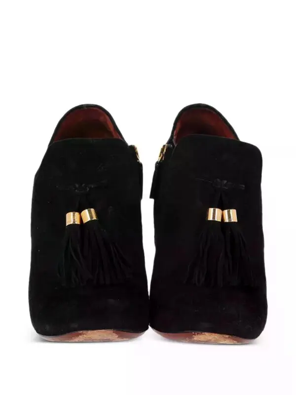 Gucci Mischa Tassel Detail Ankle Boots