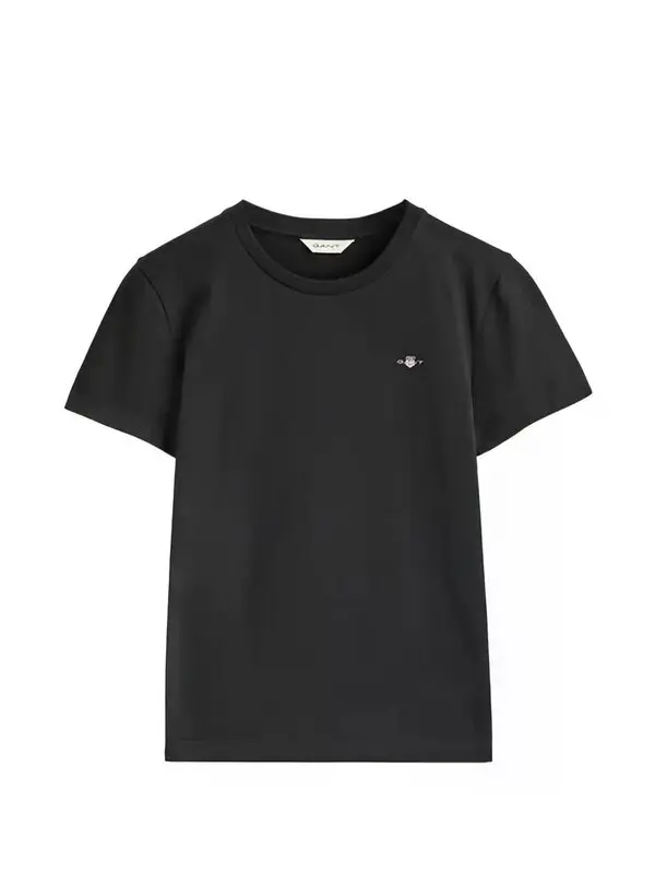 Gant Short-sleeved T-shirt - Black