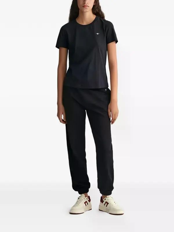 Gant Short-sleeved T-shirt - Black
