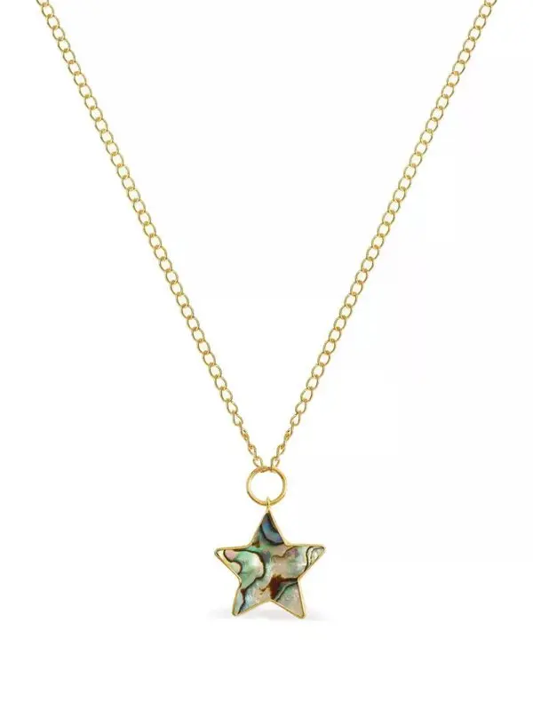 FREYA ROSE Paua Star Necklace - Gold
