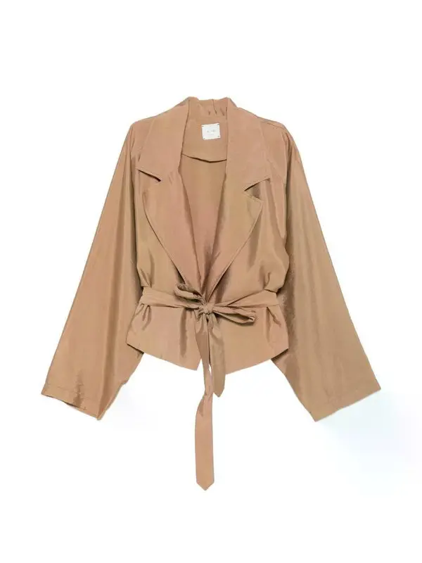 ALYSI Belted Jacket