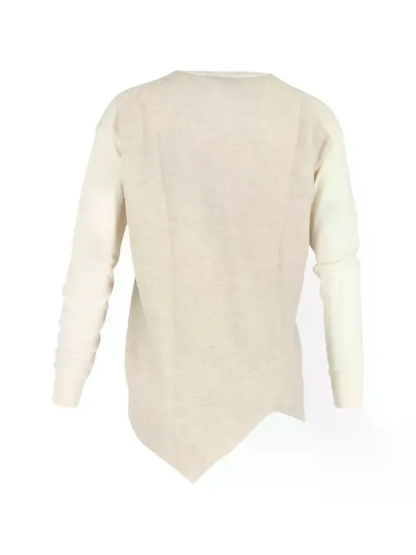 Stella McCartney Asymmetric-hem V-neck Sweater