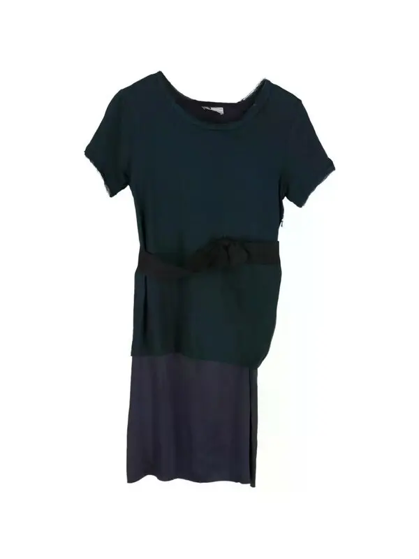 LANVIN Bow-belted Shift Dress