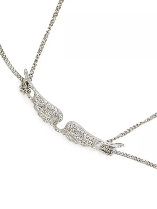Zadig&Voltaire Crystal-wing Necklace