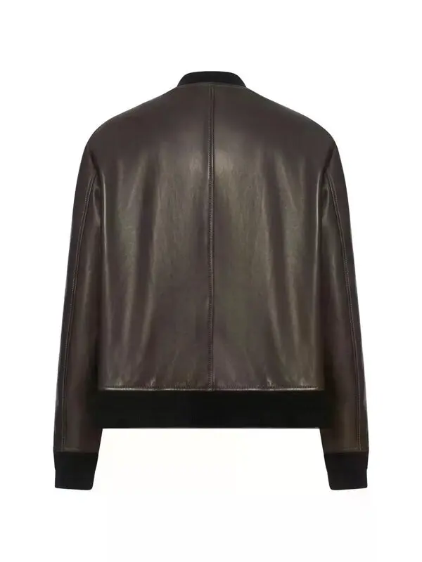 SALVATORE SANTORO Zip-up Leather Jacket