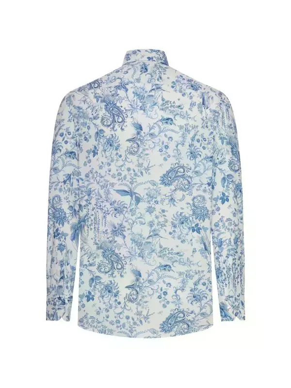 Etro Floral-print Shirt - White