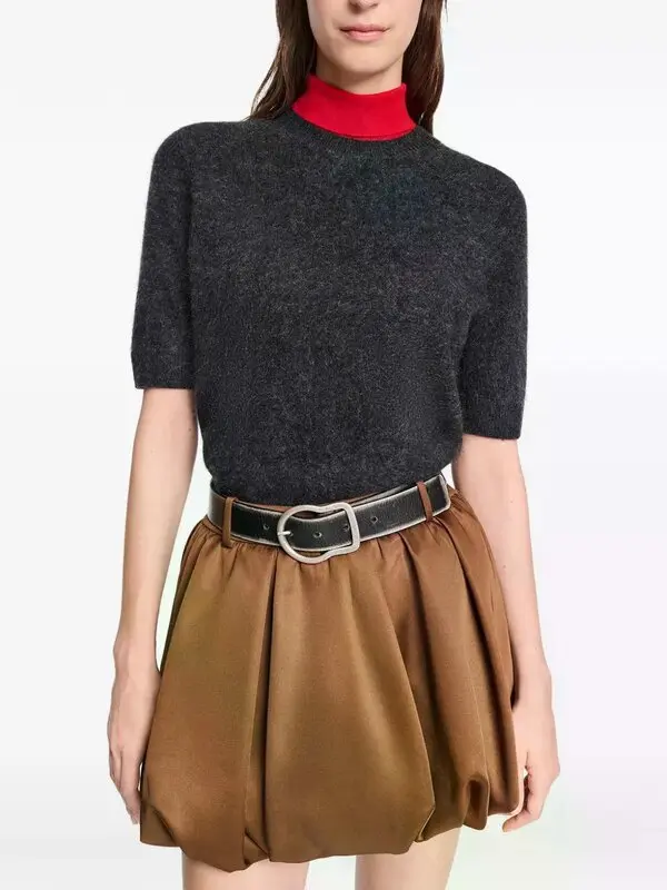 Dorothee Schumacher Short-sleeved Sweater - Grey