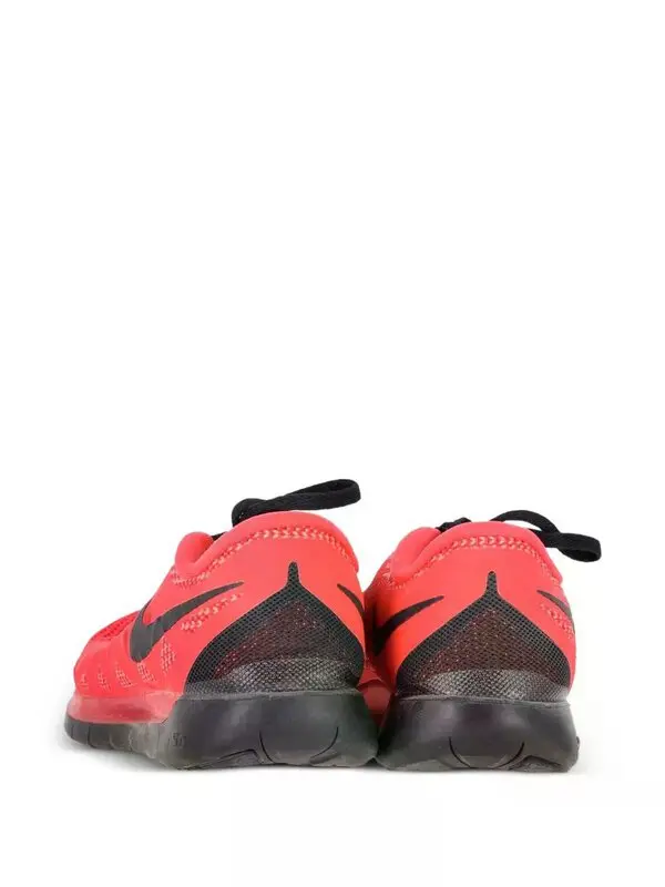 Nike Free 5.0 Lace-up Running Sneakers - Red